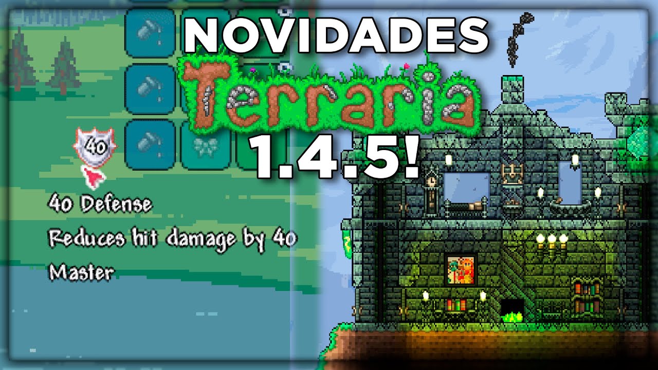 Novos Spoilers da Atualização 1.4.5 do terraria, e a DATA de Lançamento ...