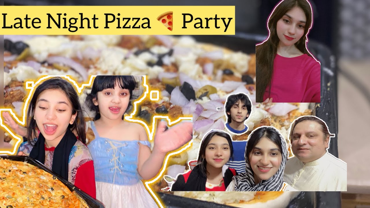 Late Night Pizza Party 🎉|Fun Vlog|Daily Vlogs|Family Vlogs ...