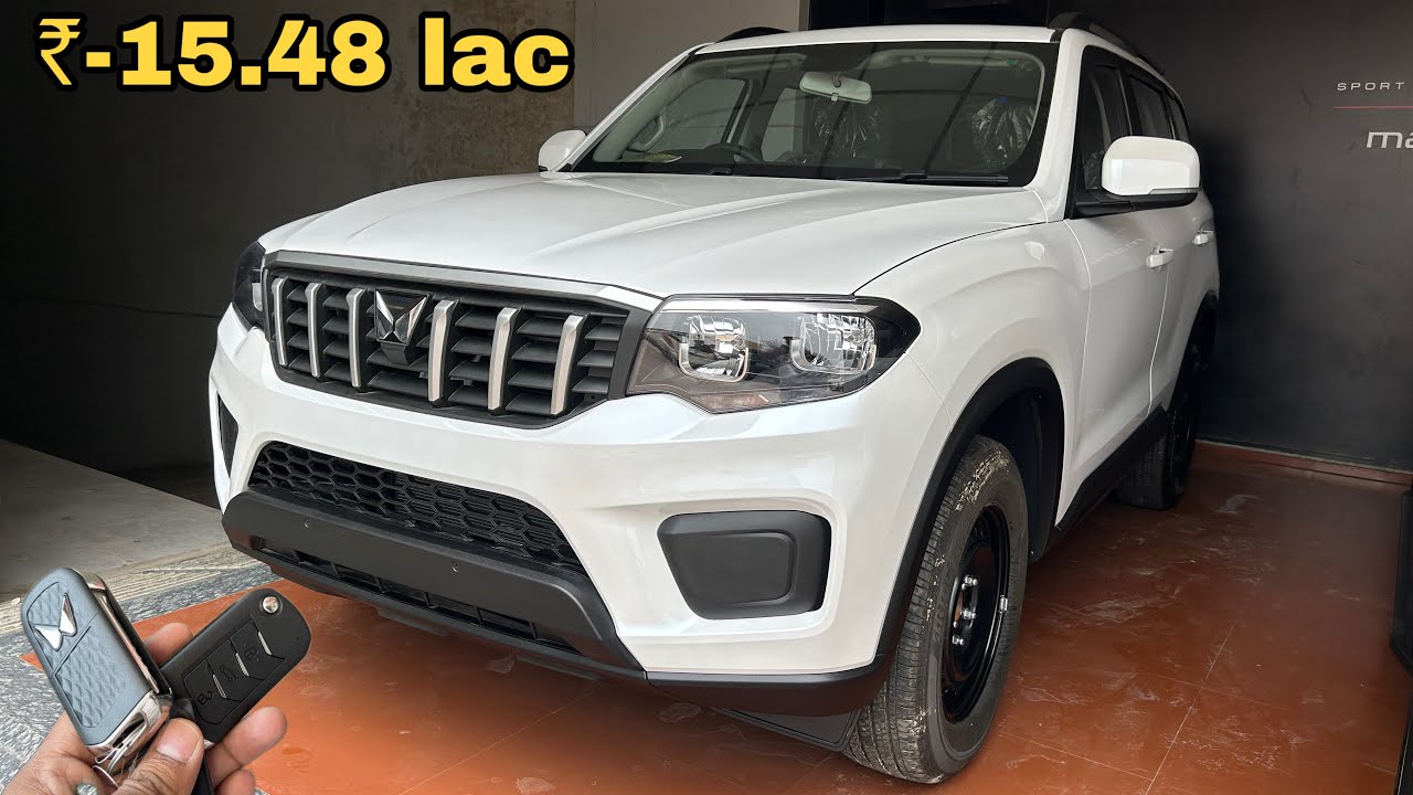 Mahindra Scorpio N Z4 2024 | Scorpio N Base Model Features | Scorpio N ...