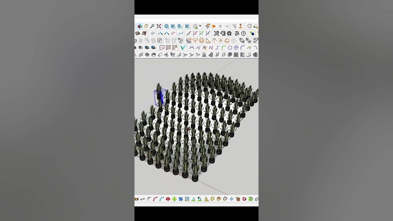sketchup tutorial / jhs powerbar plugin - YouTube