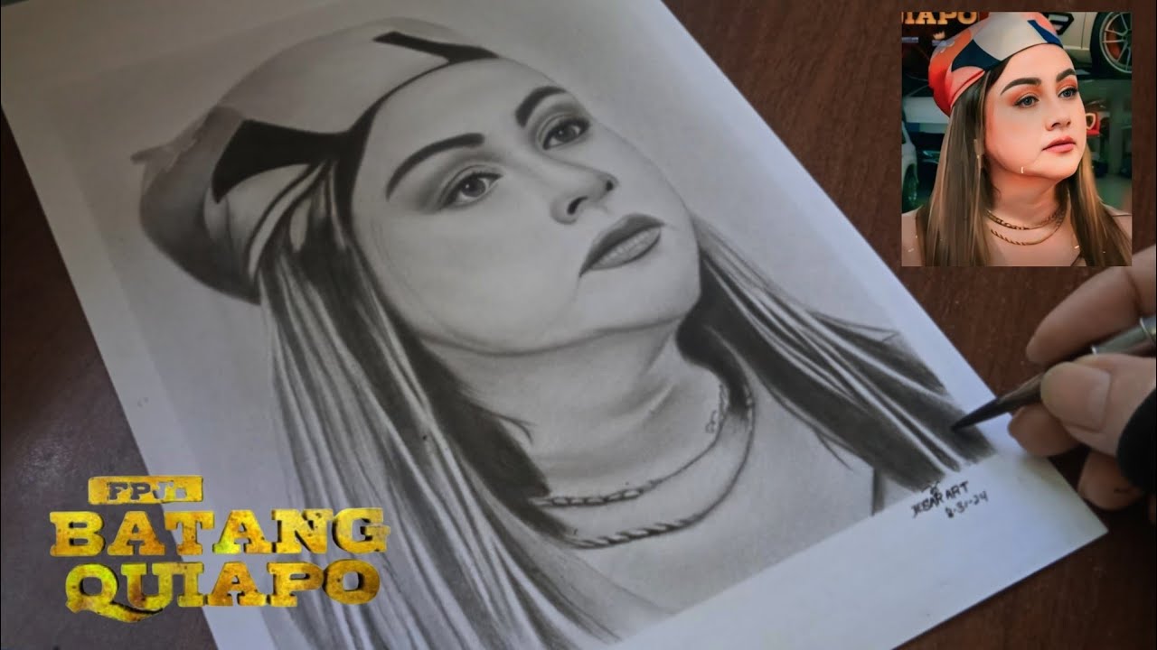 FPJ's Batang Quiapo: Drawing Rosanna Roces as Boss Divina| jesar art ...