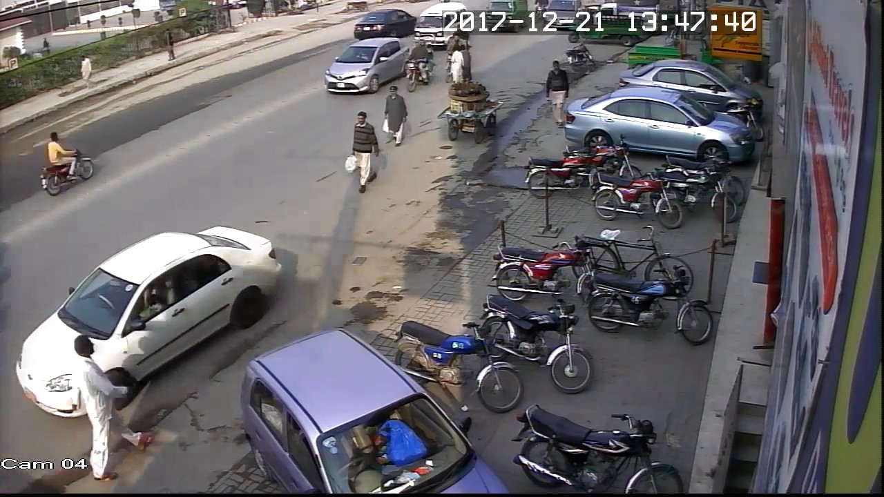 Be carefull Road Accident CCTV Footage - YouTube