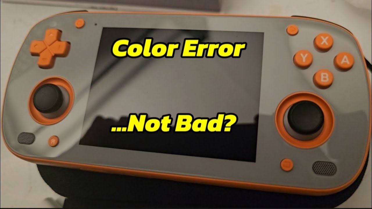 RETROID POCKET MINI Orange & White (Grey) Mistake UNBOXING! - YouTube