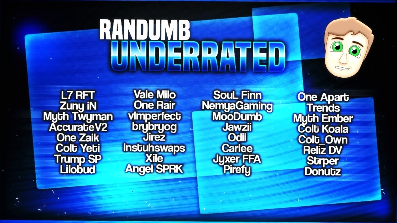 Trends AX - Randumb's Underrated [Top 32] @Red_Randumb (WON) - YouTube