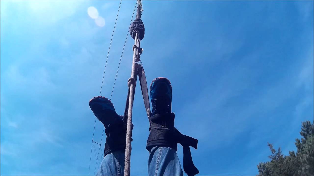 Salto de bunging jumping - Diverlanhoso - YouTube