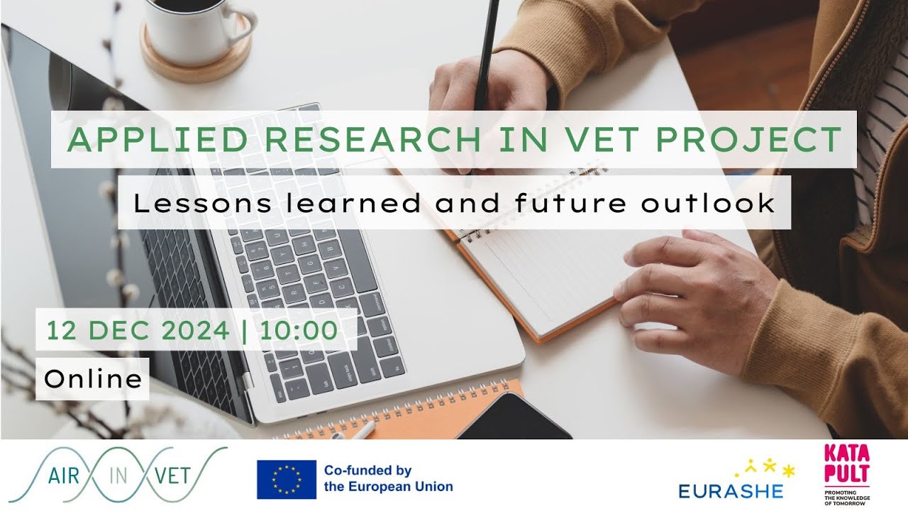 Applied Research in VET Project: Lessons learned and future outlook ...