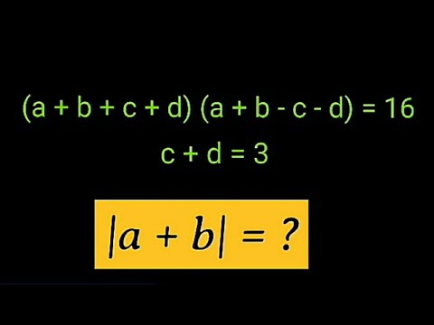 nice equations with modulus : - YouTube