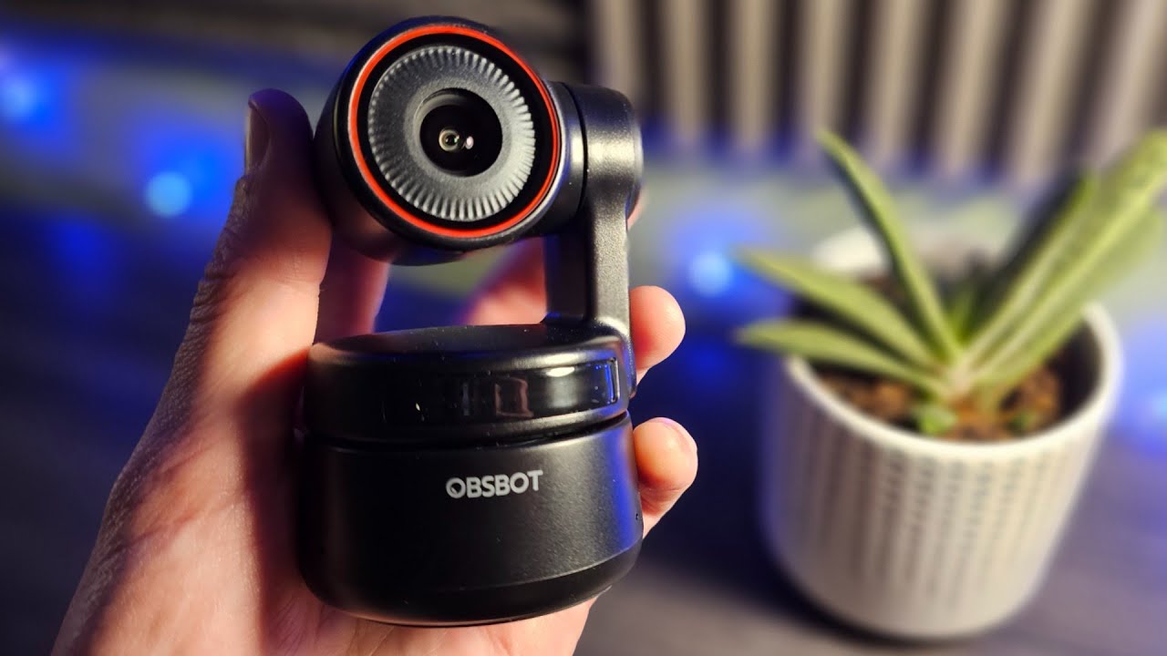 In depth review of an AI powered webcam | OBSBOT Tiny 4K Review - YouTube