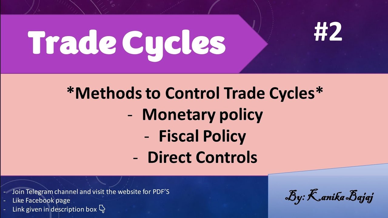 Methods to control Trade Cycles | Monetary Policy | Fiscal Policy ...