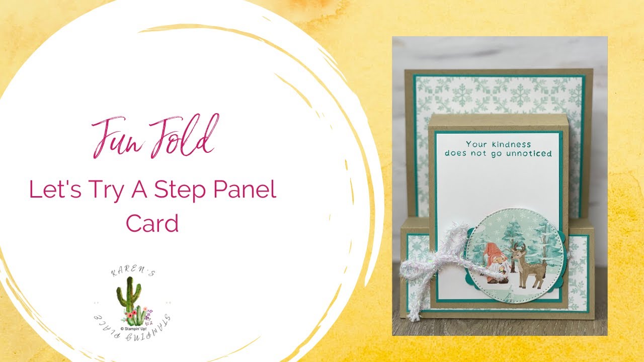Let's Try A Step Panel Card - YouTube