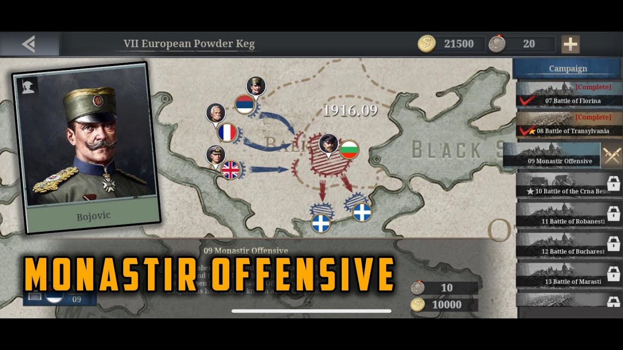EW6:1914 - Monastir Offensive [European Power Keg] - YouTube
