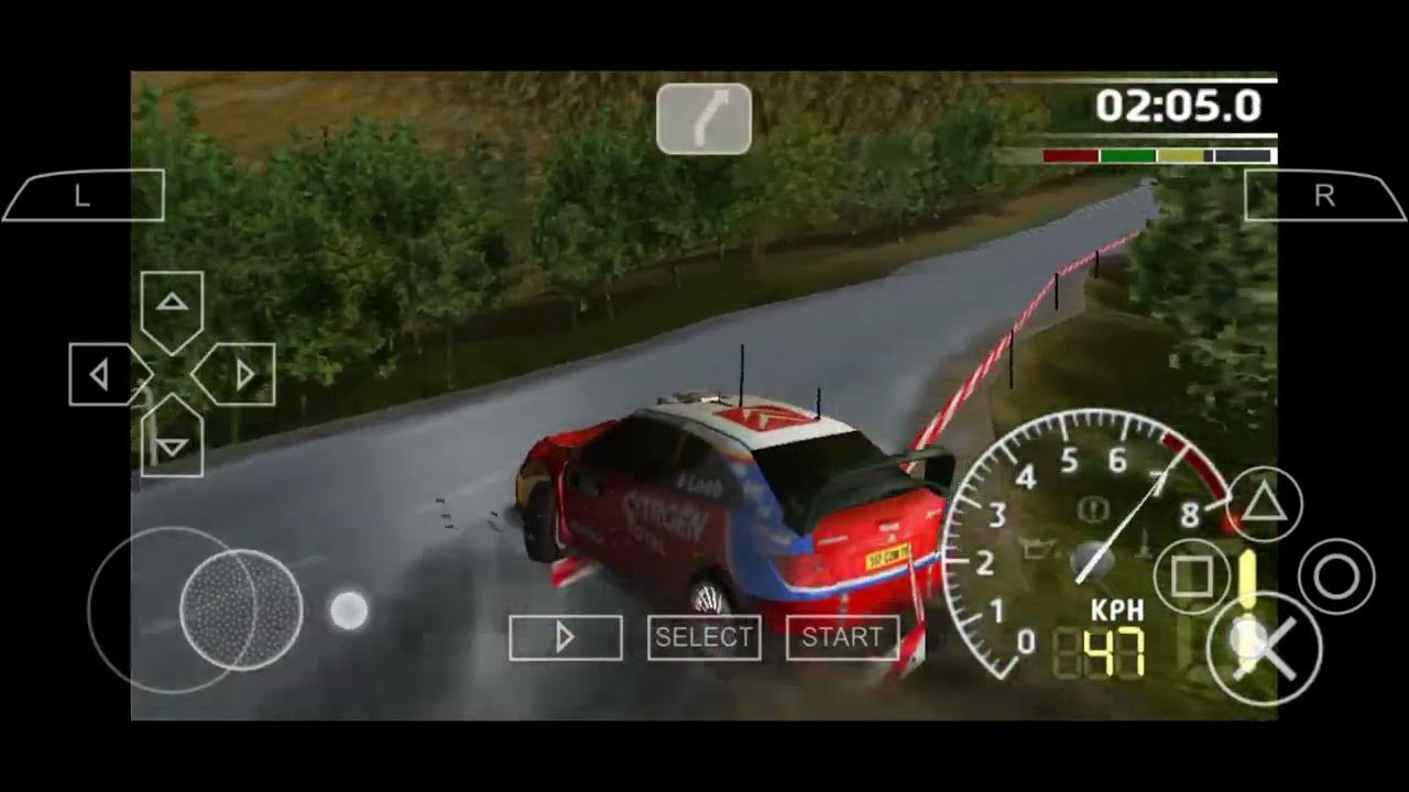 WRC (2005) (PSP Gameplay) - Quick Race #2 - YouTube
