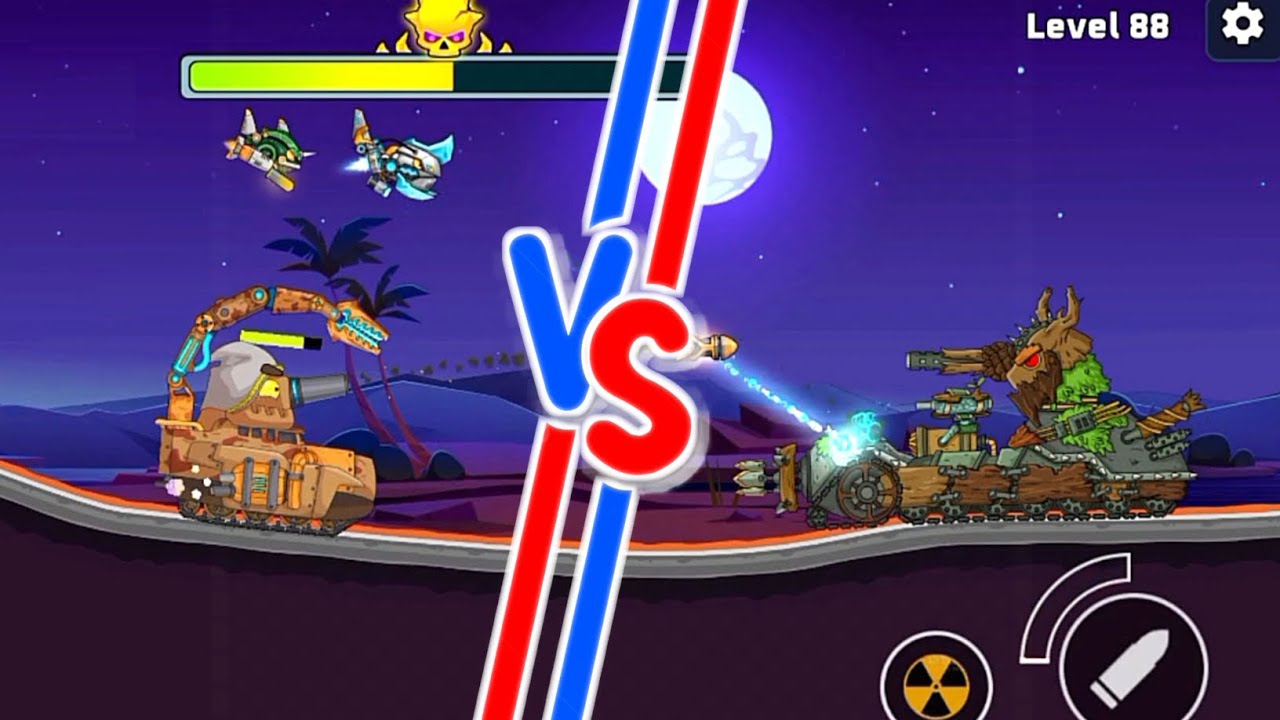 Tank Combat War Battle All Tank Max 100 VS Boss Tank Max Level 100 Tank ...