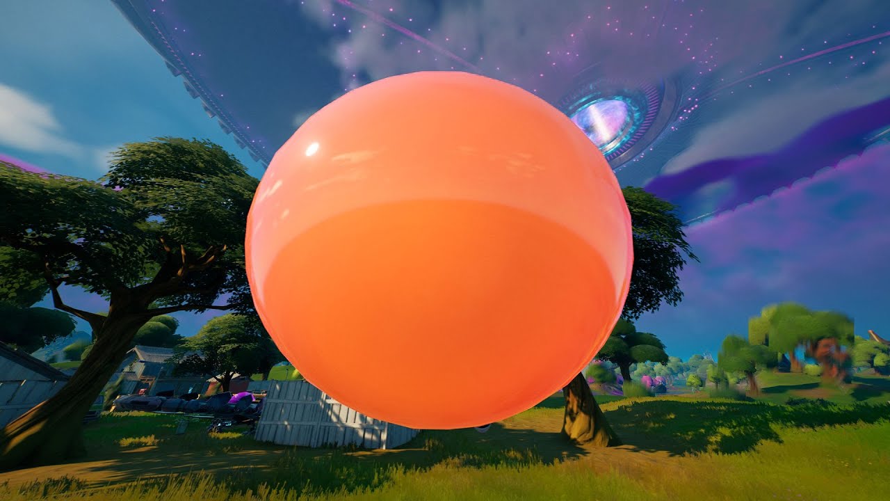You Can Now Become a GIANT BOUNCY BUBBLE in Fortnite - YouTube