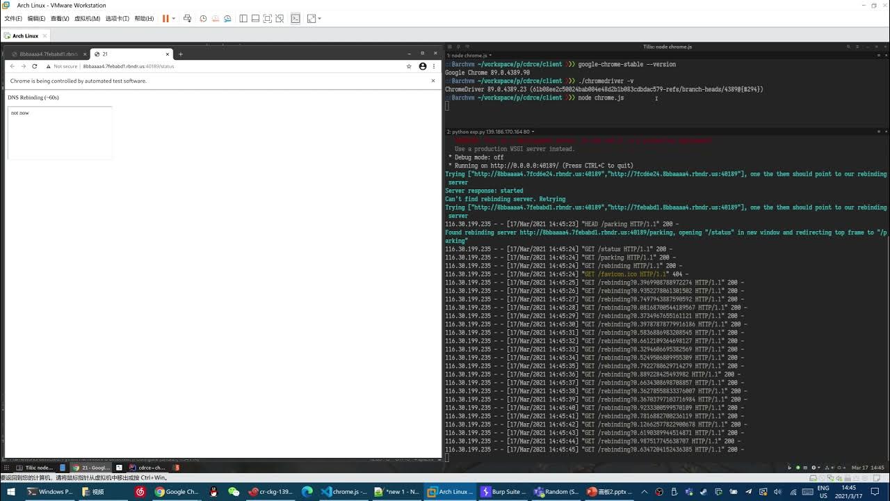 chromedriver linux RCE - YouTube