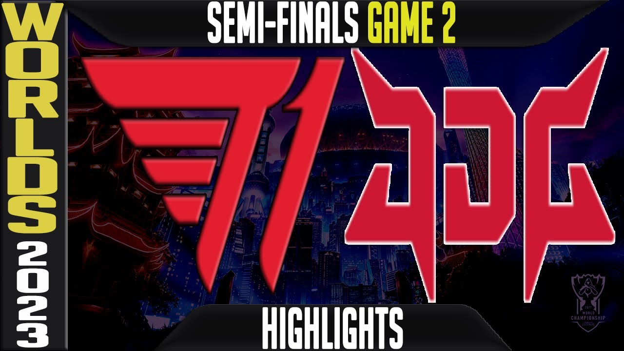 T1 vs JDG Highlights Game 2 | S13 Worlds 2023 Semi-finals | T1 vs JD Gaming G2 - YouTube