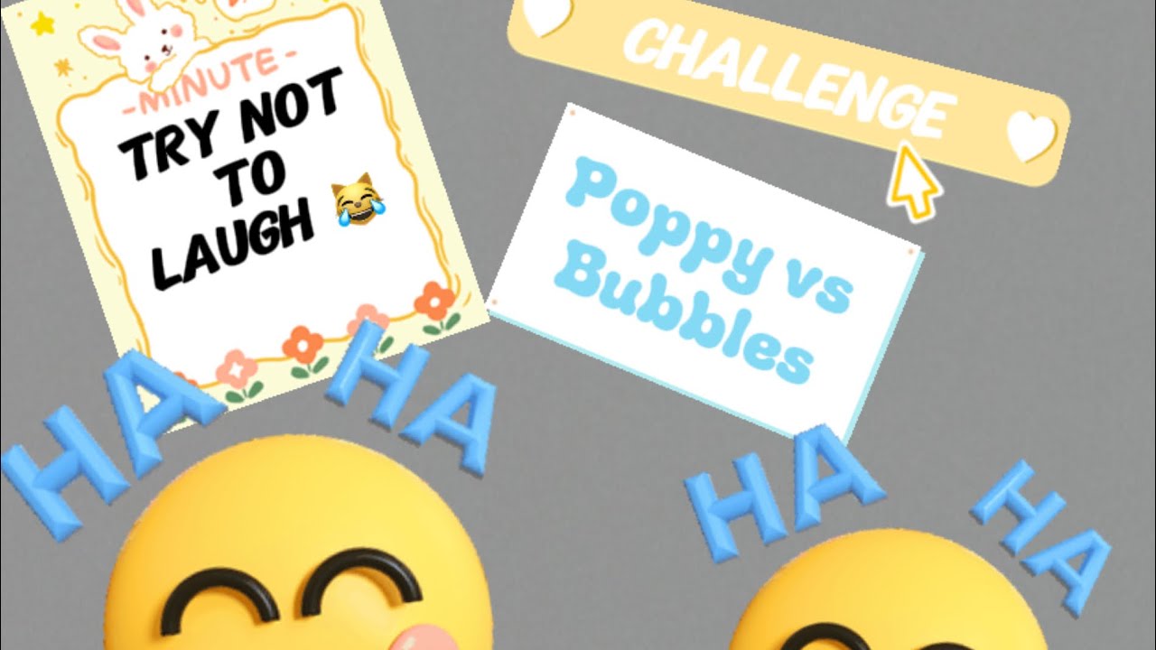 Try not to laugh challenge. Poppy VS Bubbles 🫧 - YouTube
