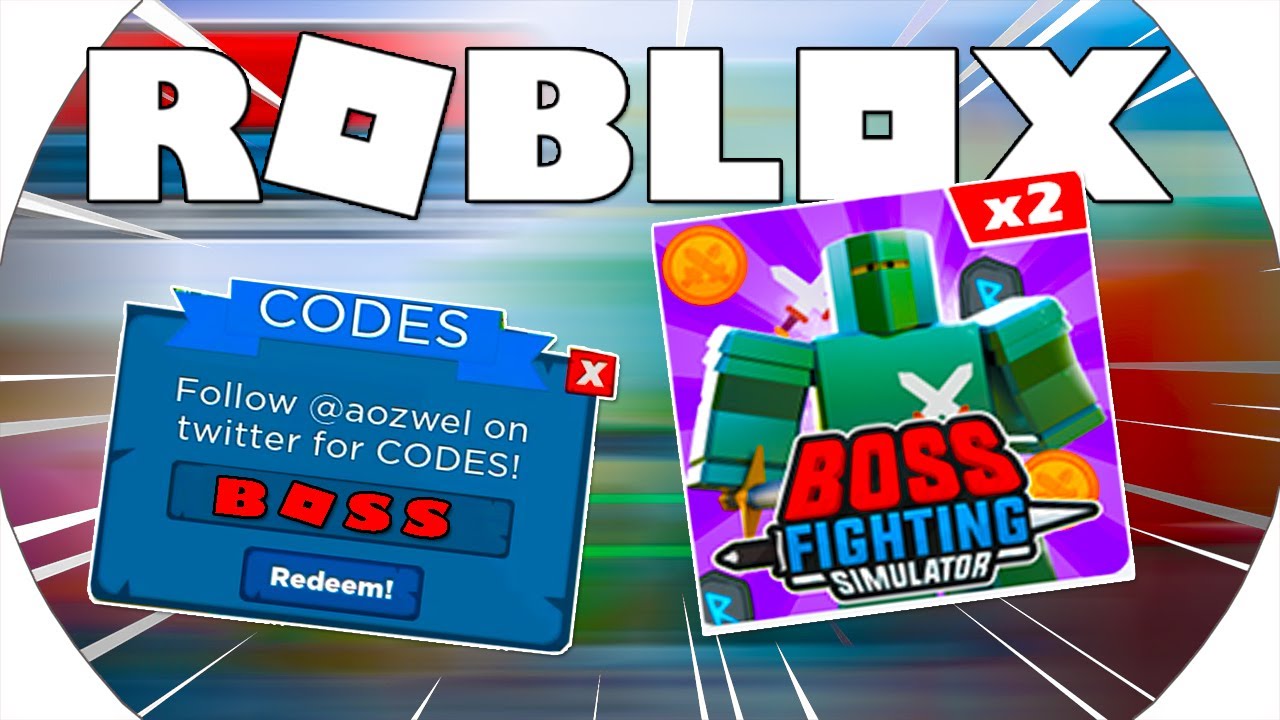 JOGANDO BOSS FIGHTING SIMULATOR MAIS CÓDIGOS !! - YouTube