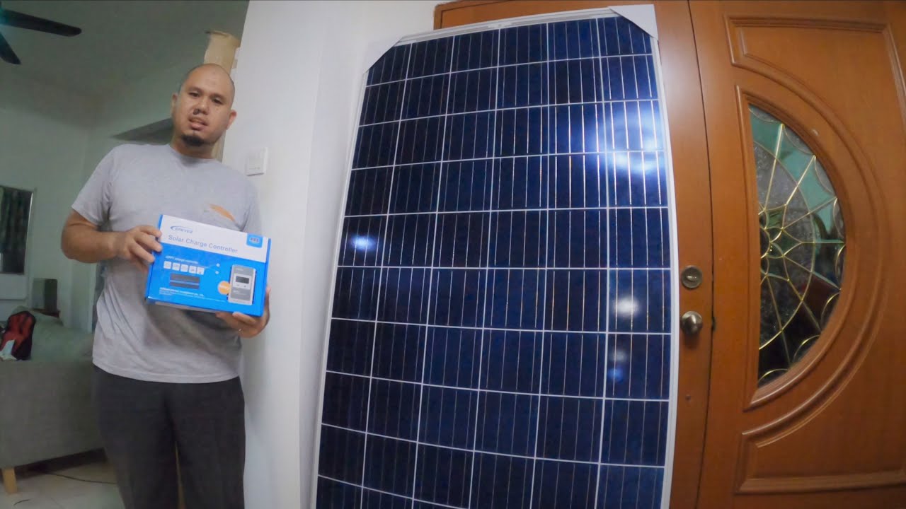 Unboxing Panel Solar Hanwha Q-Cell G4 345W Made in Malaysia - YouTube