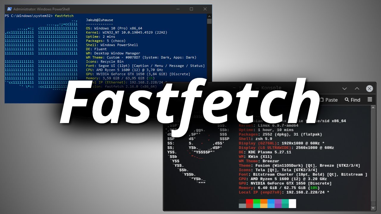 Fastfetch Das Bessere Neofetch Youtube