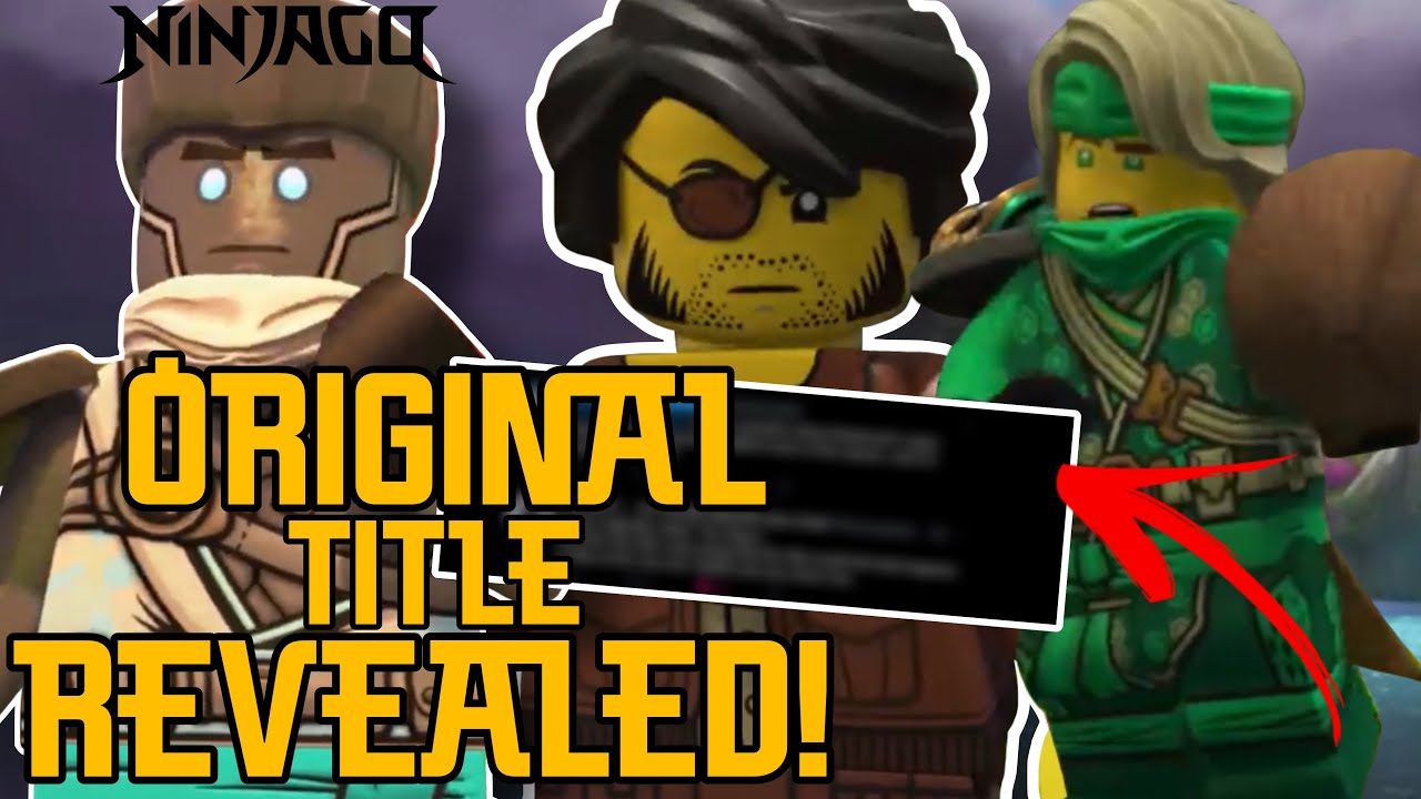 ORIGINAL Ninjago Season Title REVEALED! - YouTube