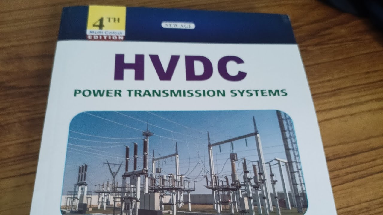 hvdc power transmission system book 4th edition |hvdc power ...