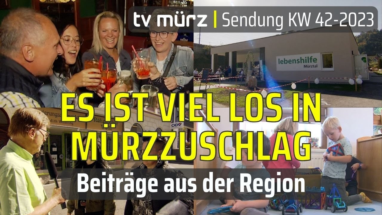 tv mürz | Sendung KW 42-2023 - YouTube