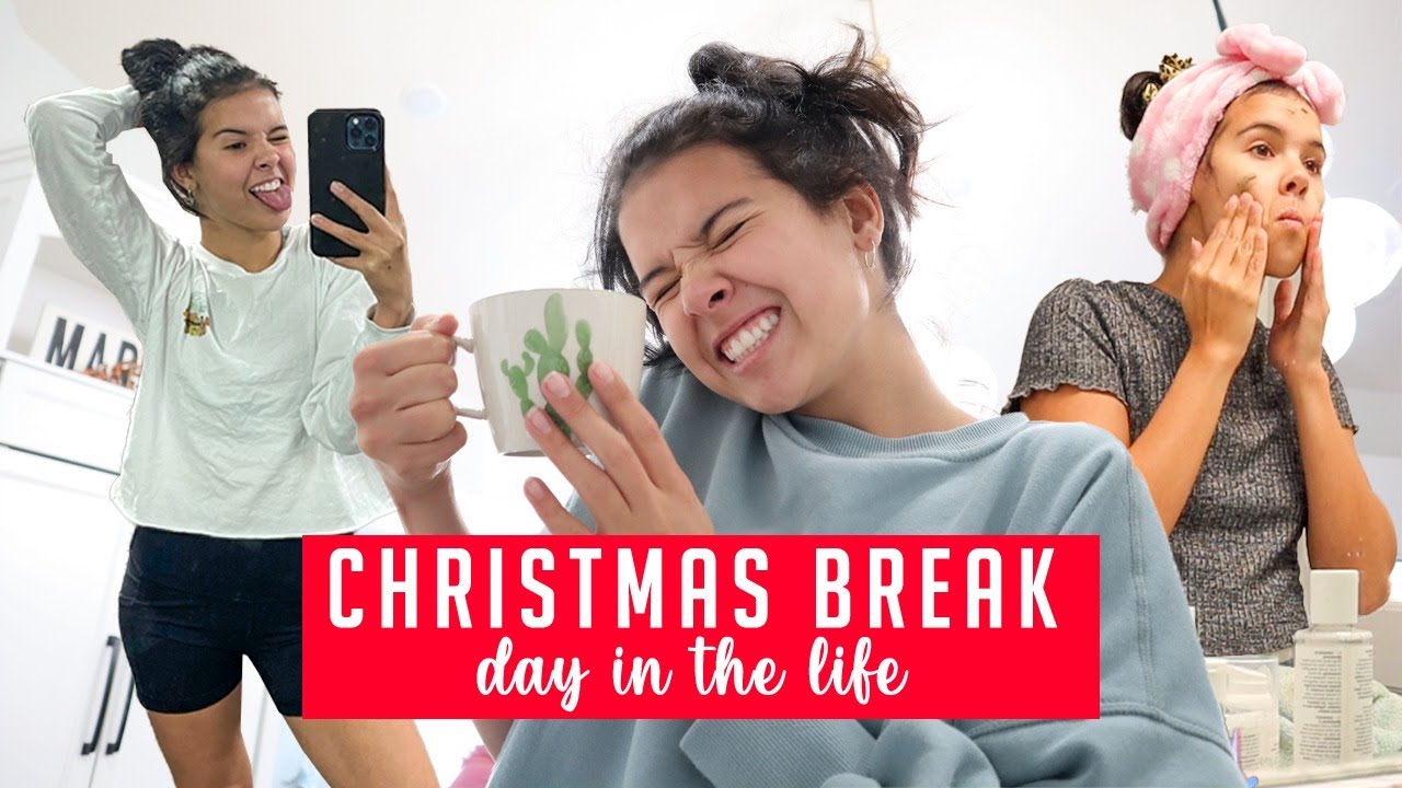 my Christmas break day in the life - YouTube