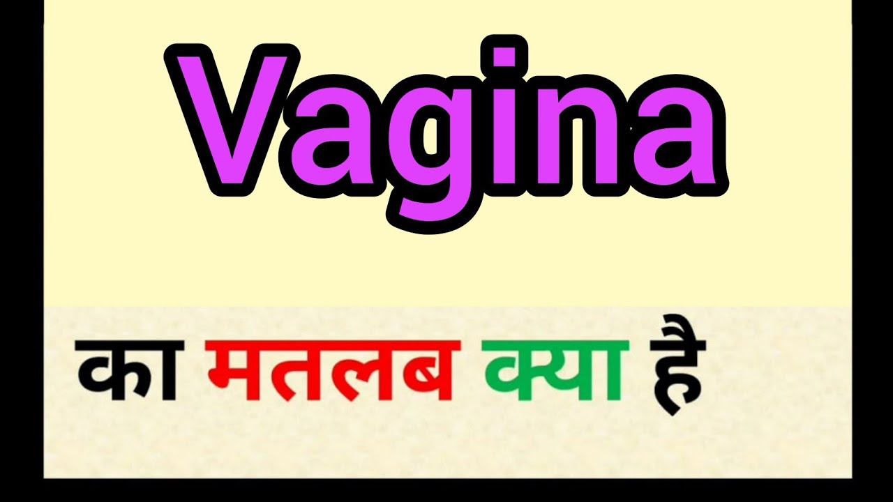 Vagina Meaning In Hindi Vagina Ka Matlab Kya Hota Hai Word
