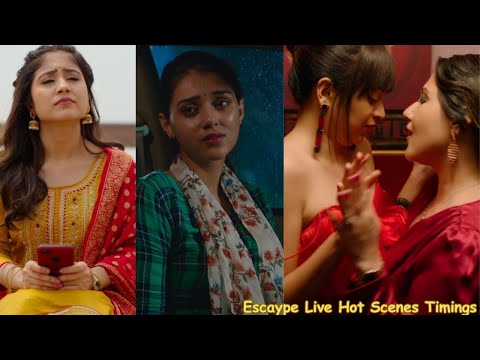 Escape Live Hot Scenes Timings| Siddarth| Shweta Tripathi| Swastika Mukherjee| Plabita| Hot Scenes