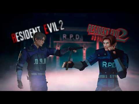 Смотрю все отличия Resident evil 2 1998 и Remake