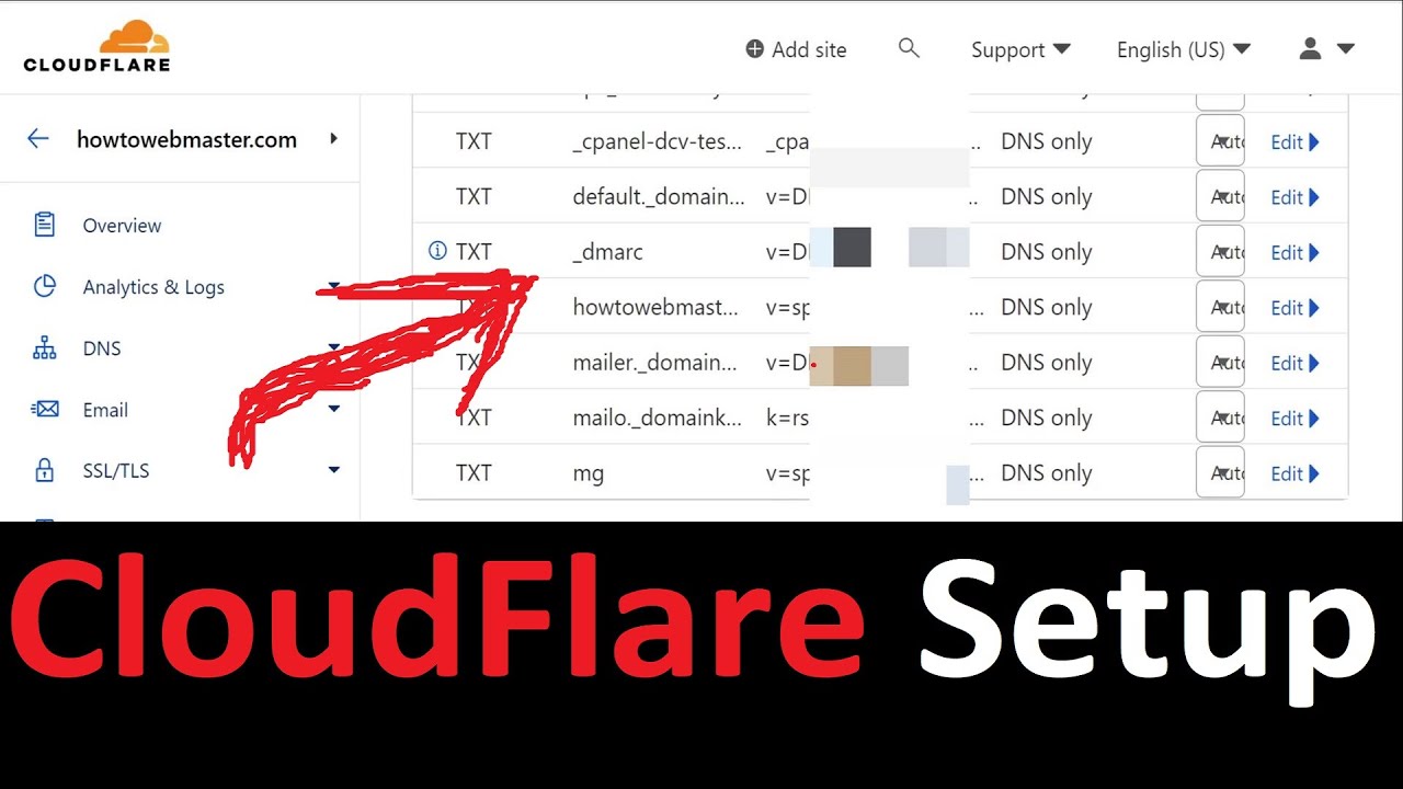 Tutorial How to Setup CloudFlare Free - Increase Website Speed + DDOS Protection - Bot Attacks ...