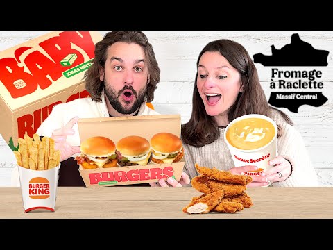 On mange les BABY BURGERS RACLETTE Xmas Edition ! ( et la sauce secrète )