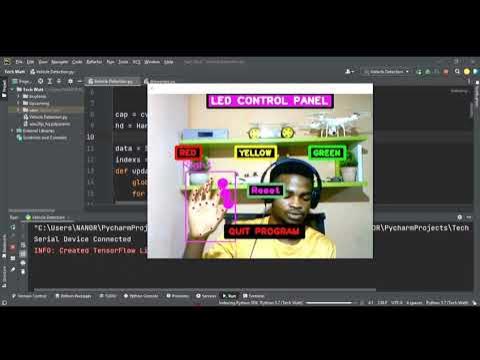 Control Traffic Lights Using Hand Detection | OpenCV Project | Python Hub - YouTube