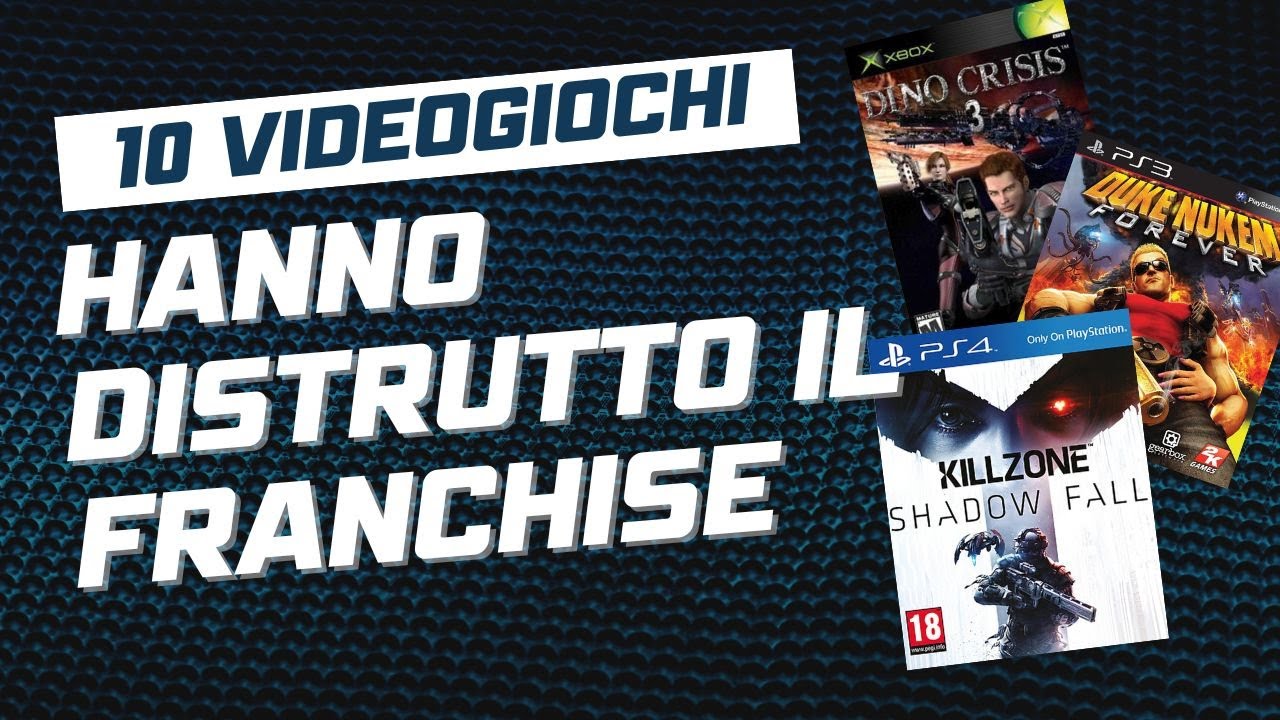 10 Videogiochi che Hanno DISTRUTTO il loro FRANCHISE - YouTube
