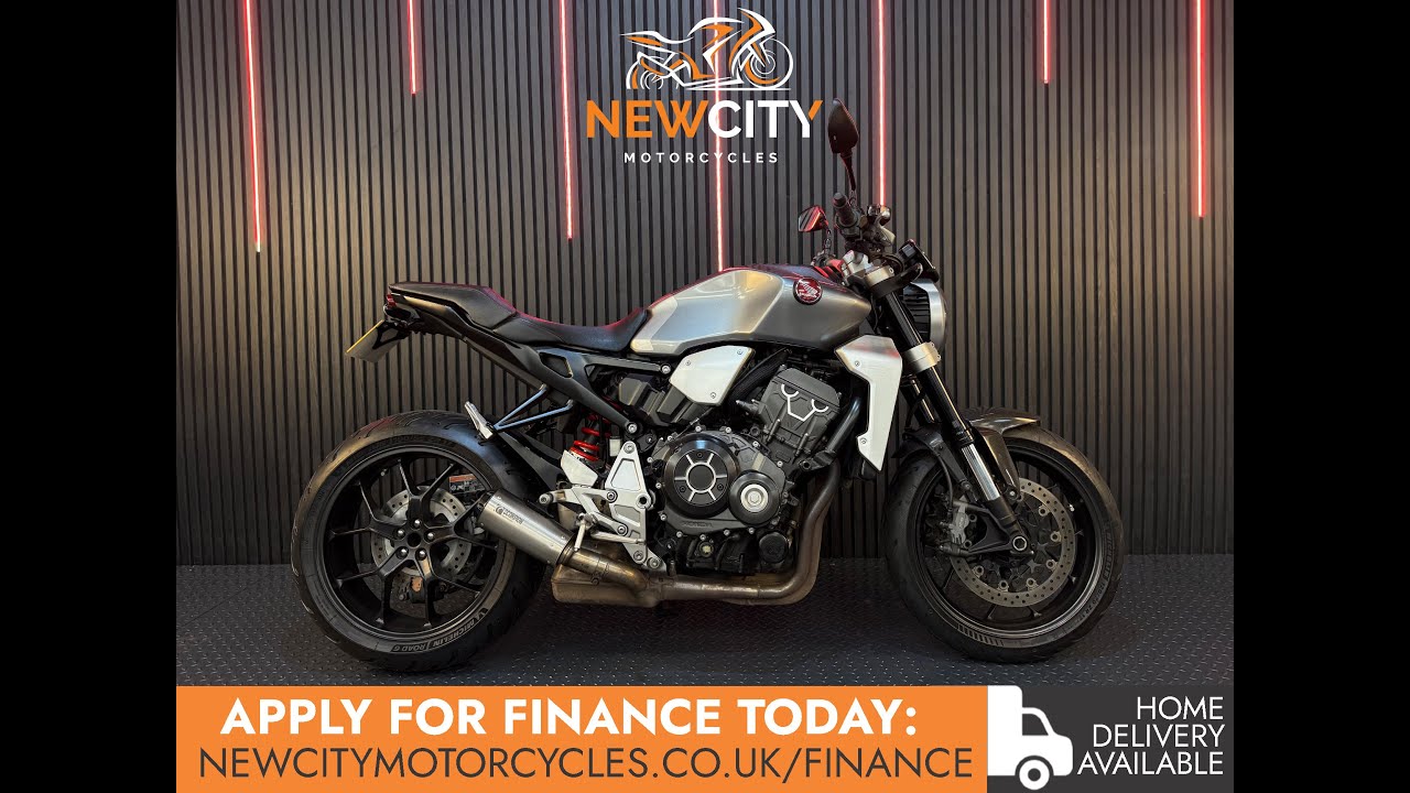 Honda CB1000R Silver 10358 Miles Used - YouTube