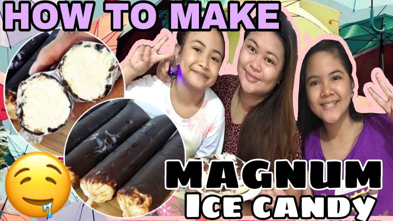 How to make Magnum Ice Candy w/ 4 Ingredients Only | with my pretty ...