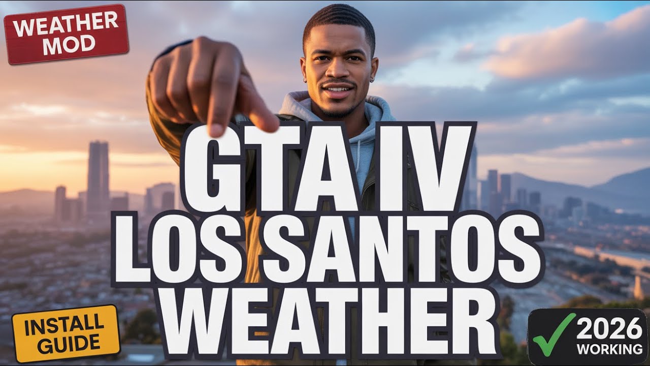 GTA IV / EFLC Los Santos Weather Mod | How to Install (2026) - YouTube