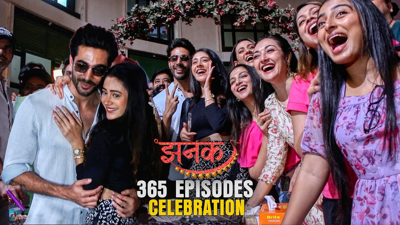 Jhanak All Cast and Crew Members Celebrating | 365 Episode | Jhanak ...