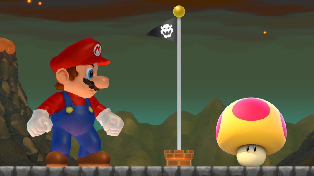 Giant New Super Mario Bros. Wii - Walkthrough - #15 - YouTube