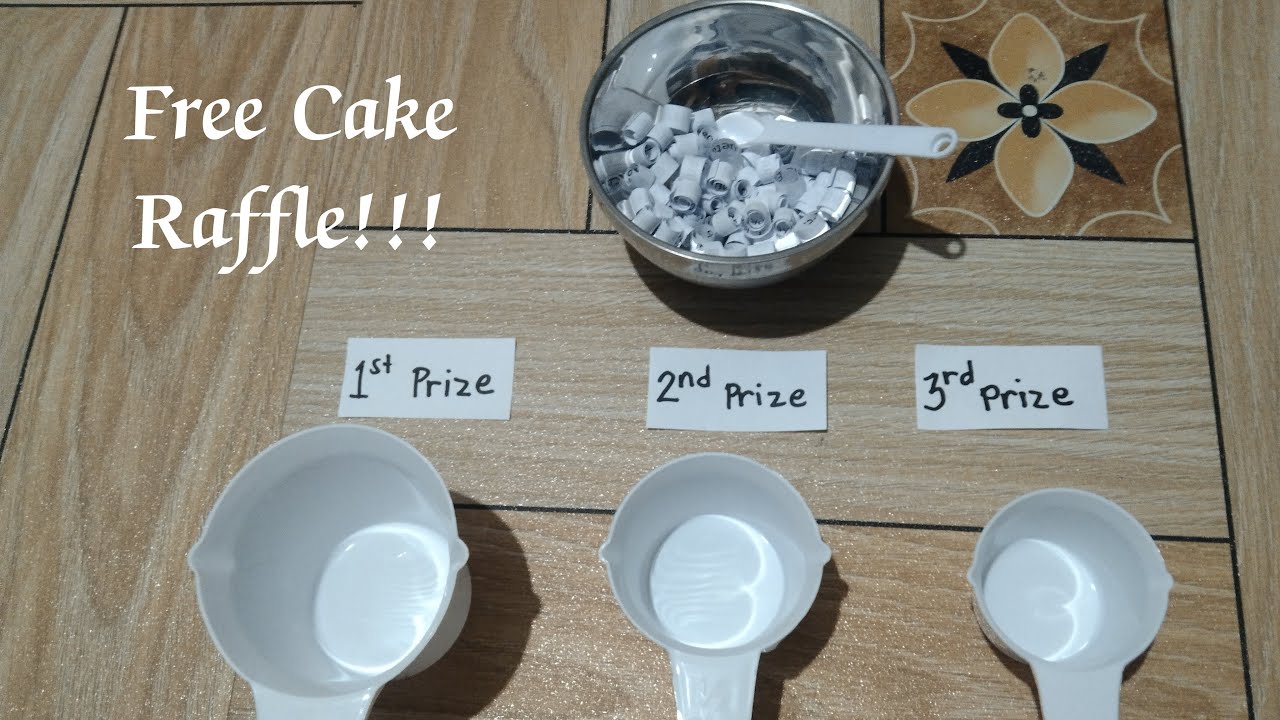 Free Cake Raffle - YouTube