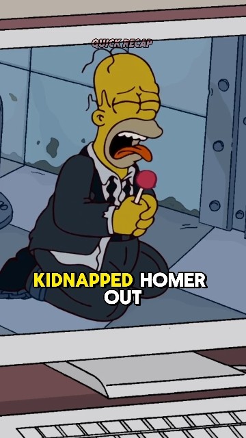 What happens when Homer is kidnapped and put in a dark room? #1080p # ...