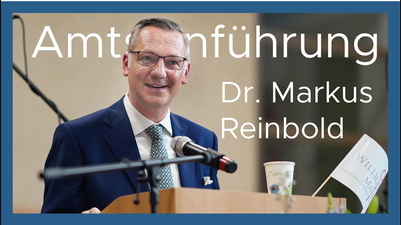 Amtseinführung von Dr. Markus Reinbold am 19.07.2023 | Willigis Mainz ...