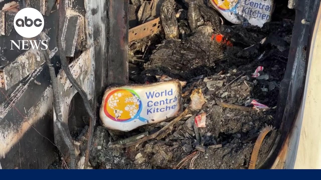 World Central Kitchen responds to Israeli strike - YouTube