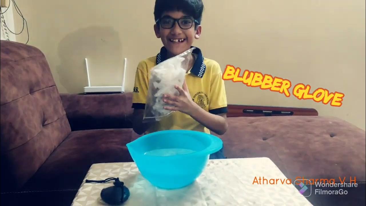 Blubber glove Science Experiment - YouTube