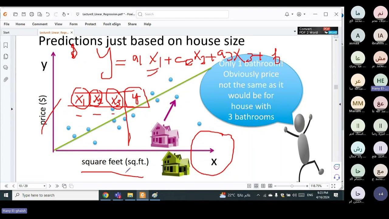 Lecture 7 | Supervised Learning (Regression) - YouTube