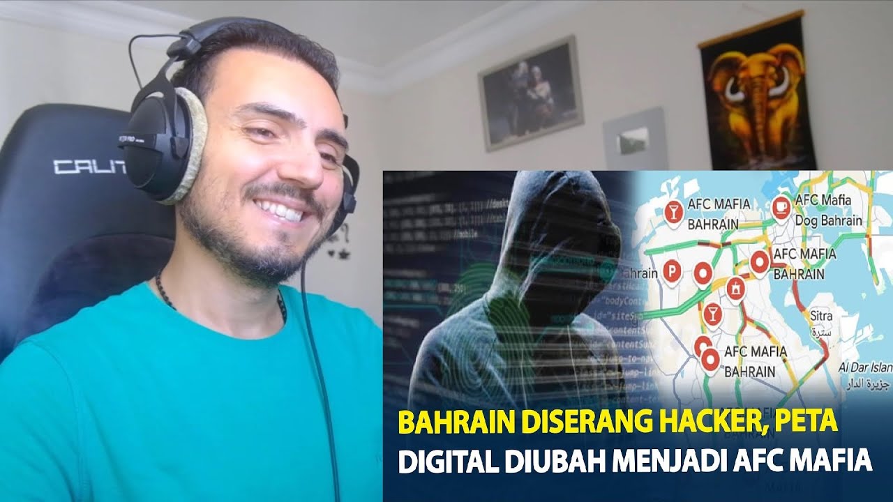 Bahrain Diserang Hacker, Peta Digital Diubah Menjadi AFC Mafia Reaction ...