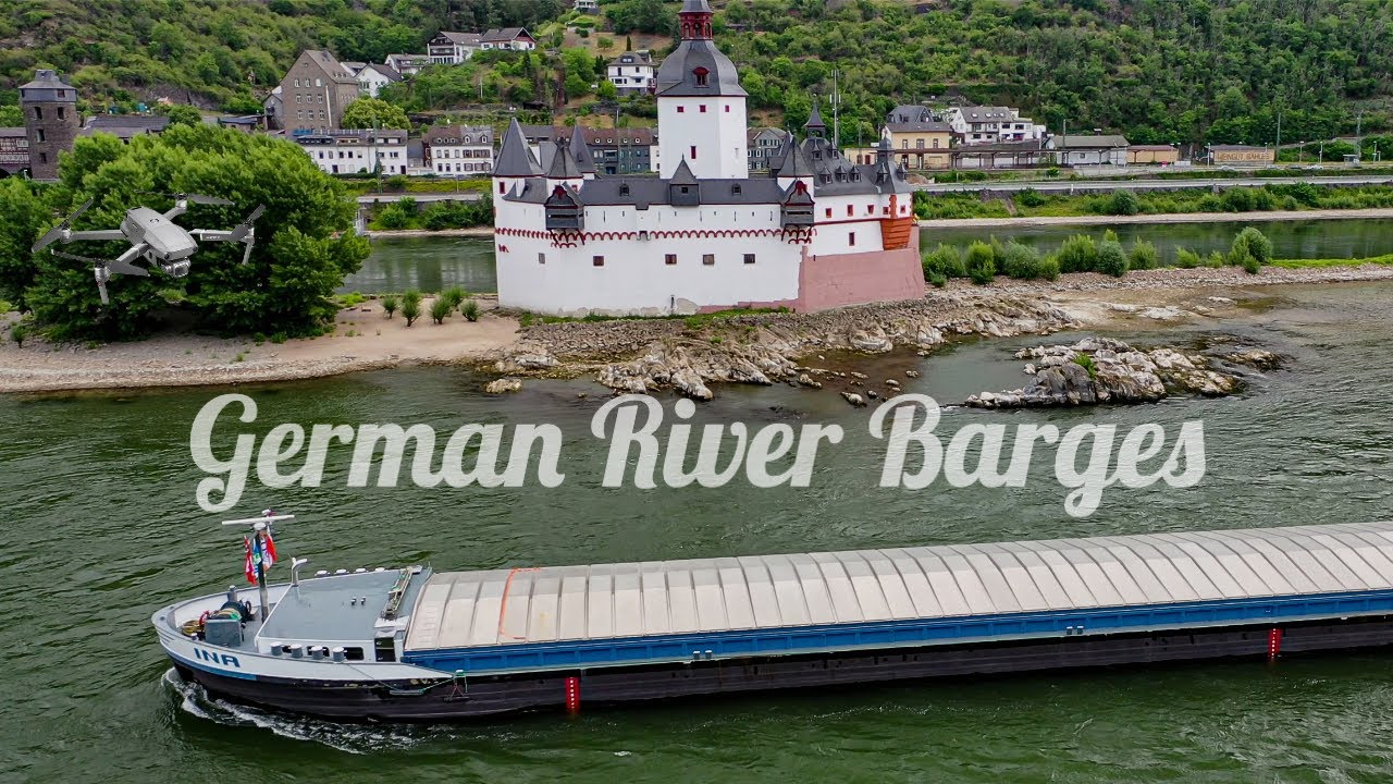 German River Barges // Mavic 2 Pro // Freefly Movi // 4K - YouTube