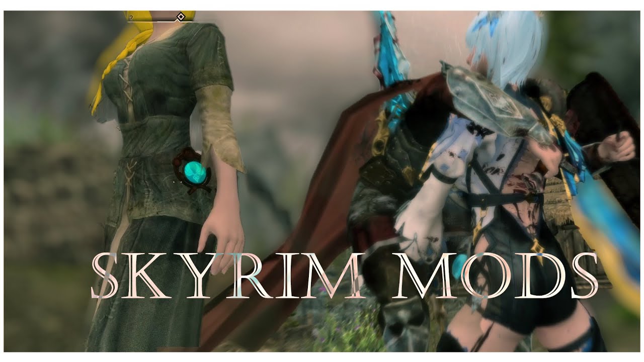 Skyrim meets Genshin I SKYRIM SPECIAL EDITION MODS SHOWCASE - YouTube