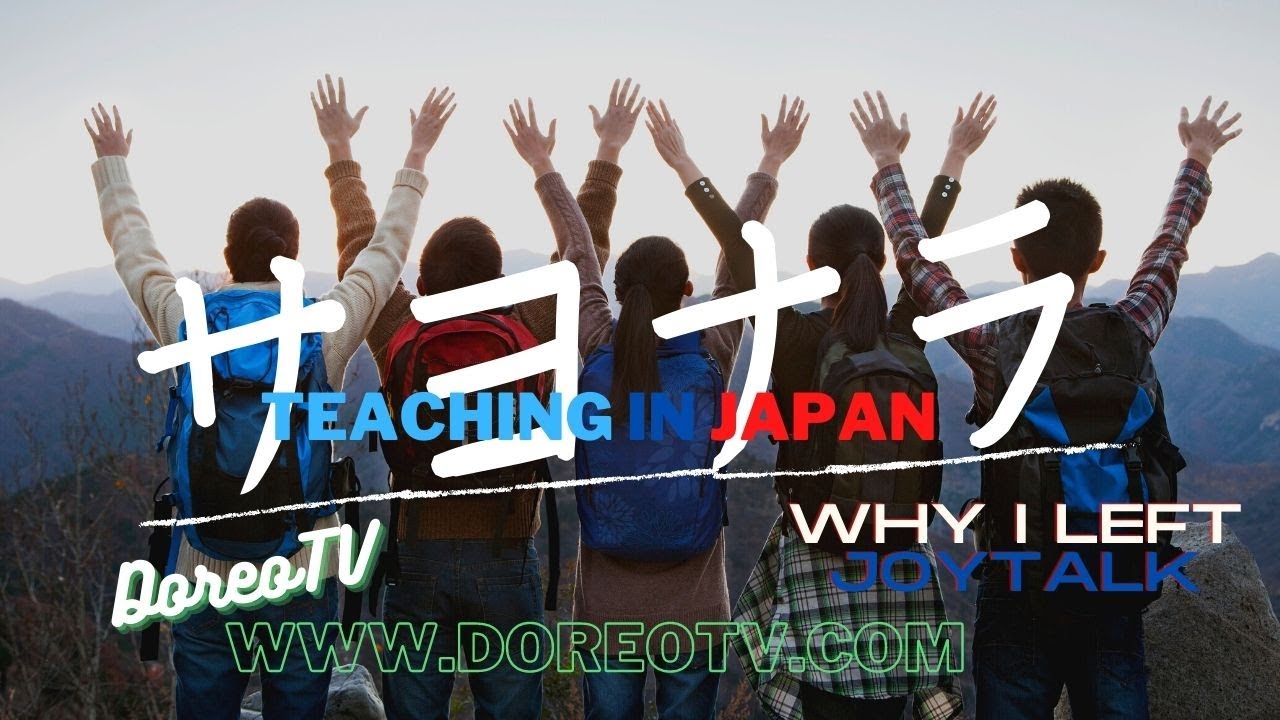 Why I Left Joytalk (Teaching in Japan) - YouTube